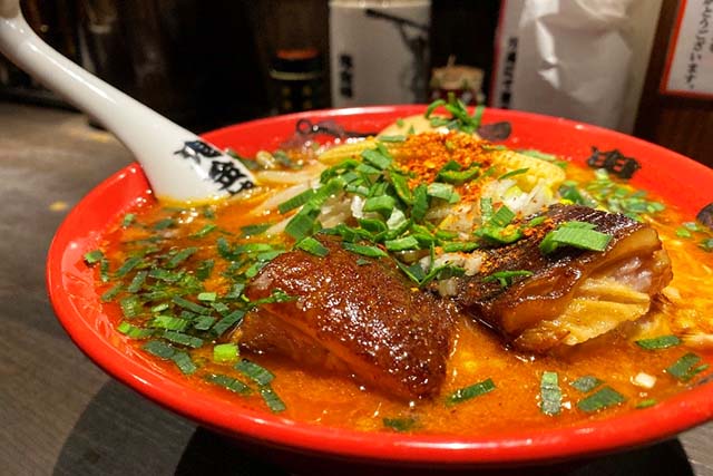 Karashibi Miso Ramen Kikanbo: Super Spicy Ramen in Tokyo | Japan Travel ...