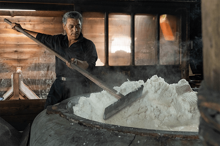 In Oku-Noto, locals still make salt the old way—using sea, sun and fire ...