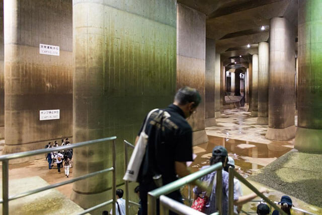 Metropolitan Area Outer Underground Discharge Channel | Japan Travel by ...
